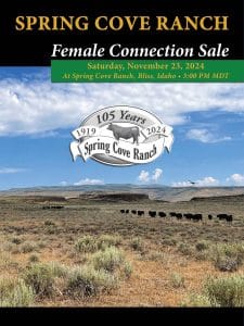 Spring Cove Ranch Female Sale | Western Livestock Journal